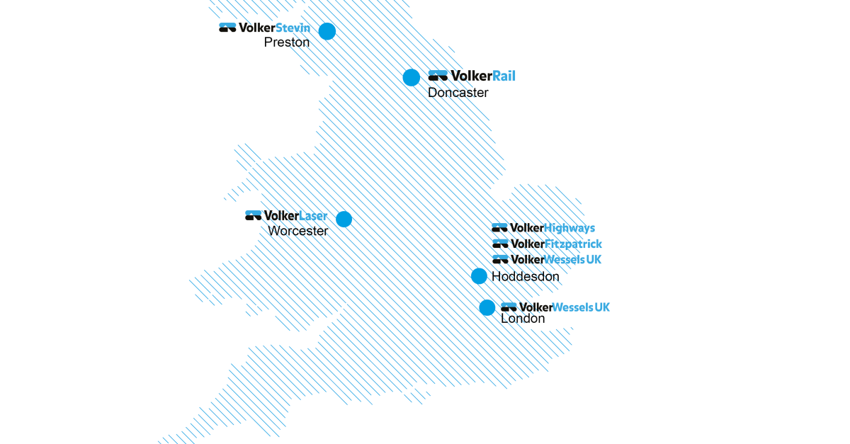 Our locations | VolkerHighways