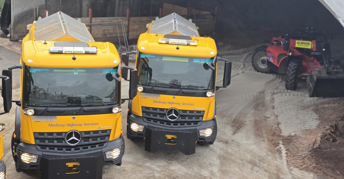 Medway adopts pre-wet gritting, cutting salt use by 20% | VolkerHighways