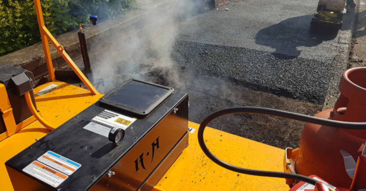 Sustainable road repair technology trialled in the Royal Borough ...