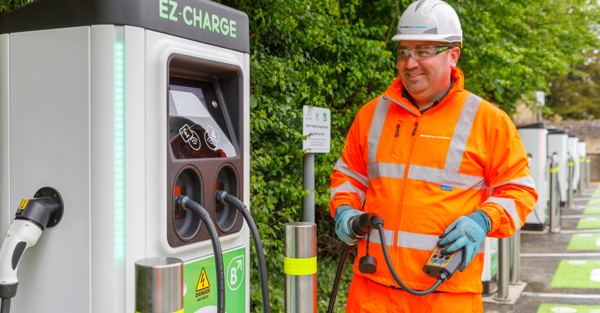 Ez-Charge Park & Charge | VolkerHighways