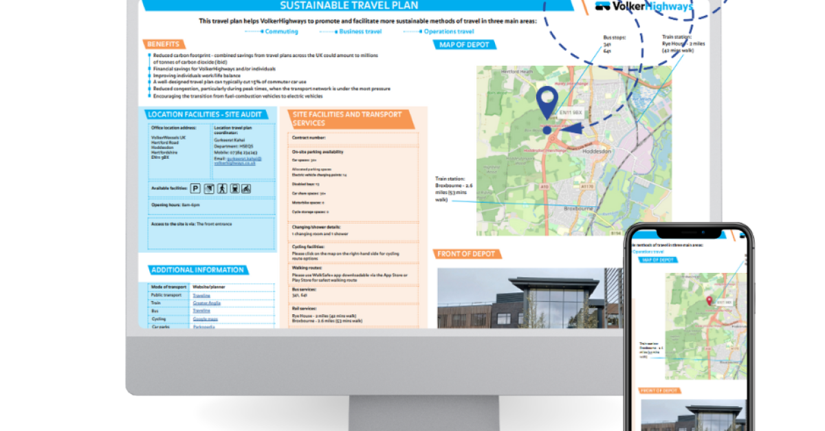 VolkerHighways launches sustainable travel plans for its depots ...